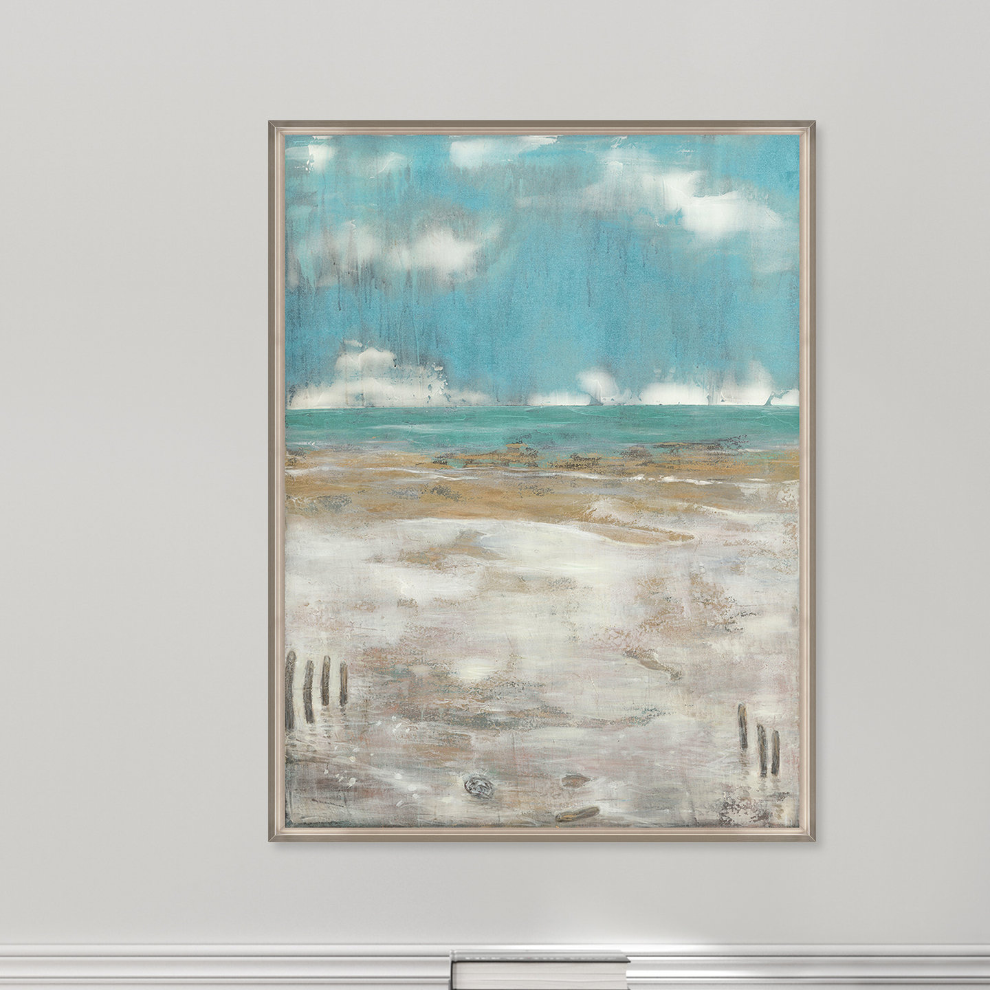 Chelsea Art Studio Beach Path by Victor Ryan - Painting on Canvas | Wayfair