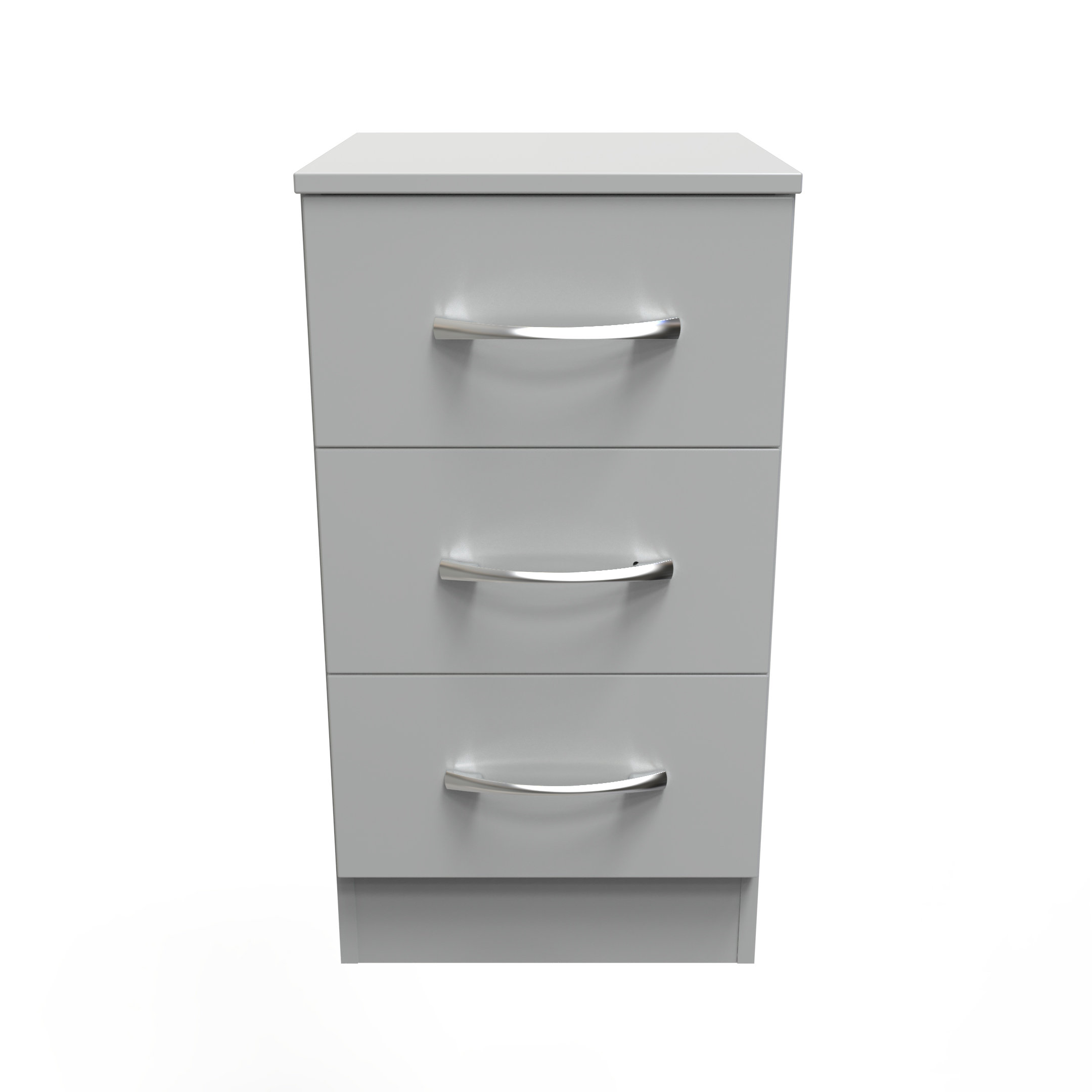 17 Stories Fully Assembled Lavdi 3 Drawer Bedside Table | Wayfair.ie