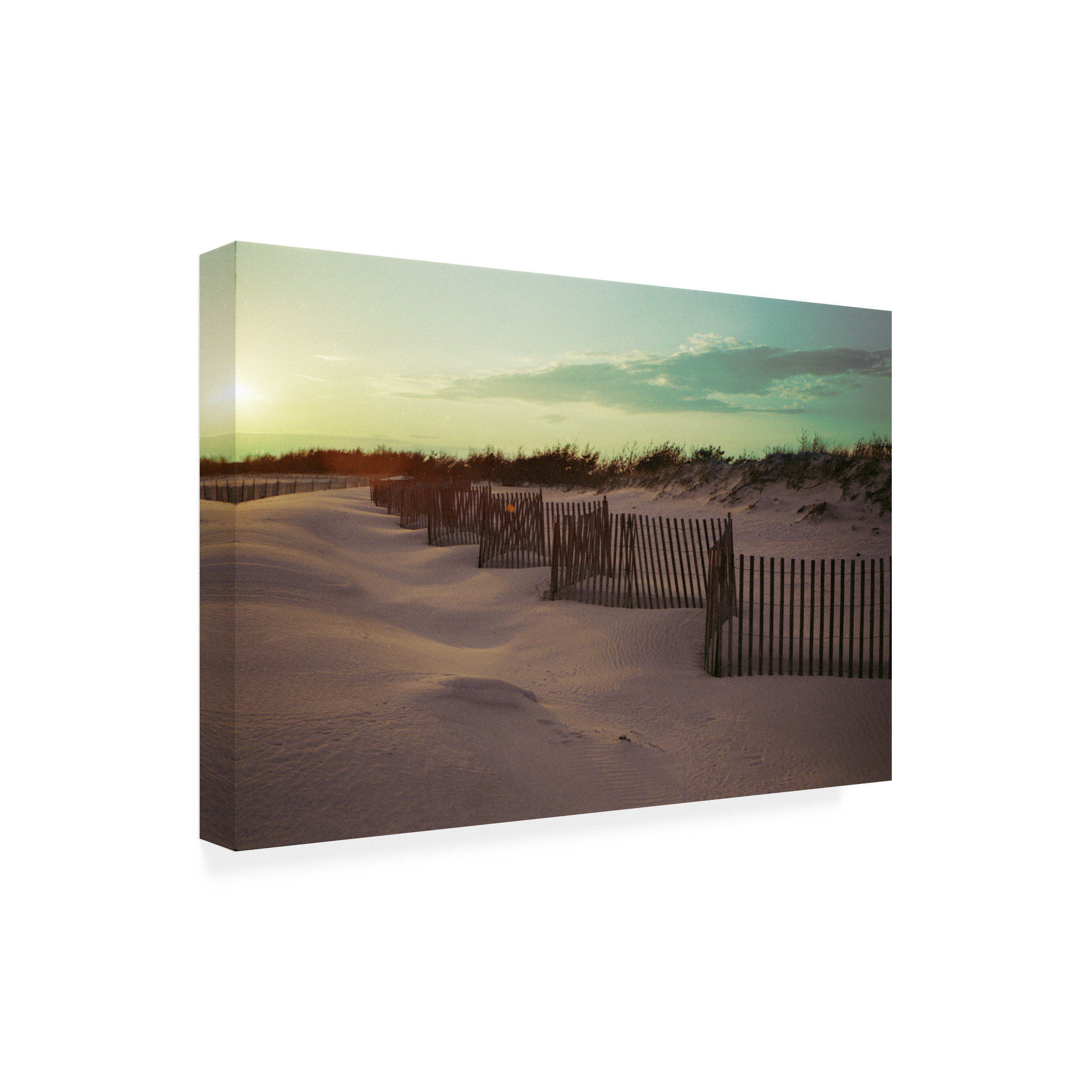 Highland Dunes " Zigzag Beach Fence " by Joseph Roberts - Wayfair Canada