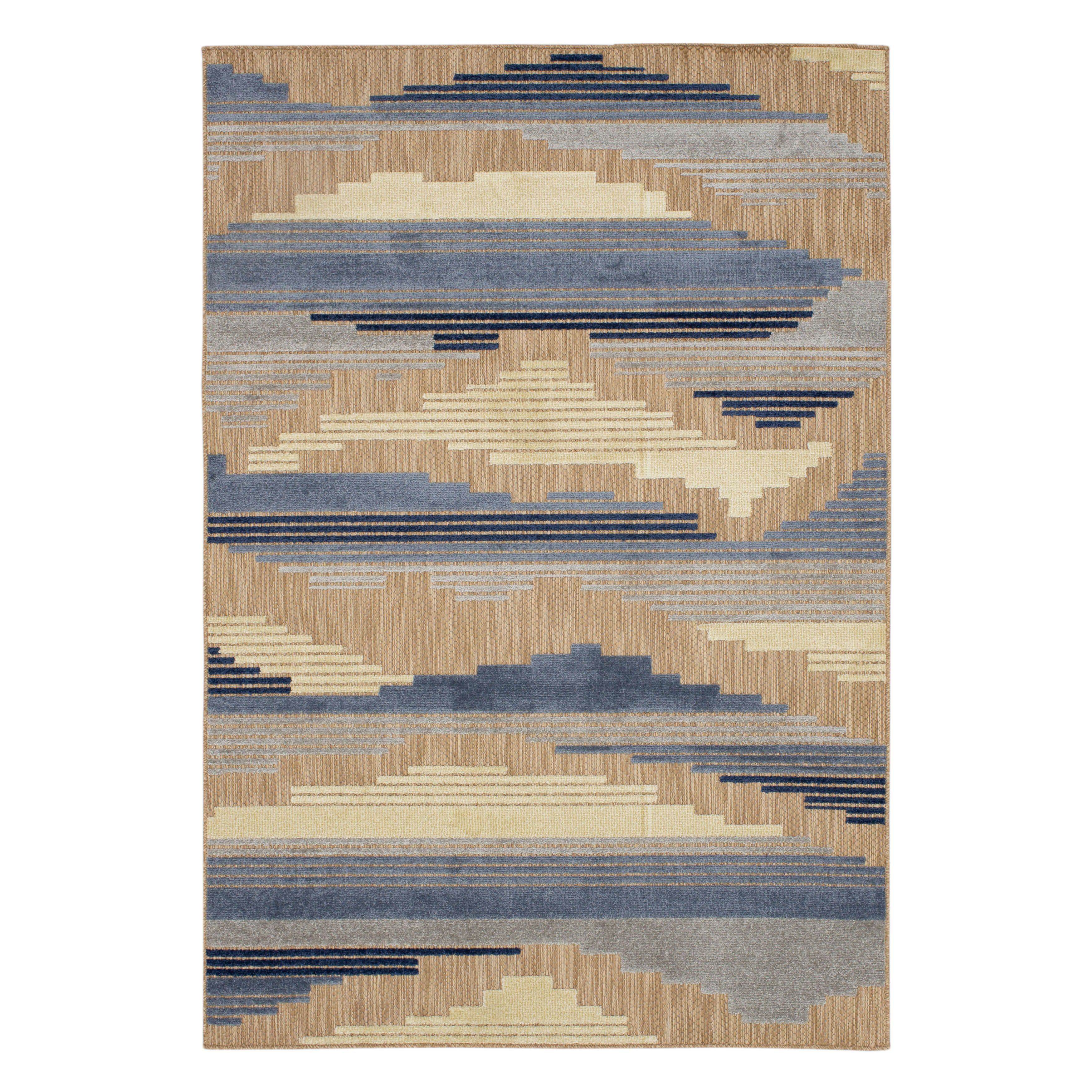 Karastan Rugs Pristine Cove Blue Woven Polypropylene Area Rug | Wayfair