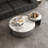 Trentastic Trails Round supercrystalline stone coffee table | Wayfair