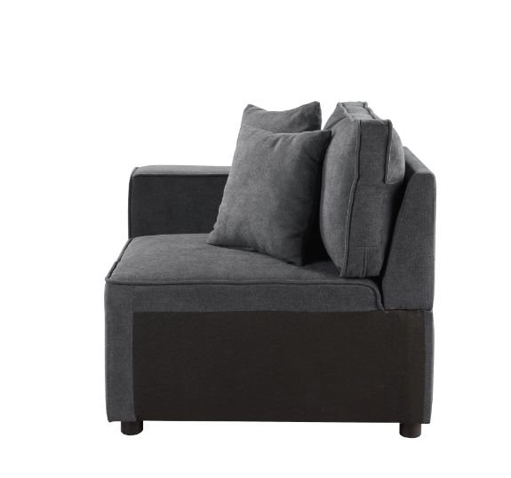 Everly Quinn MODULAR - LEFT FACING CHAIR W/2 PILLOWS | Wayfair