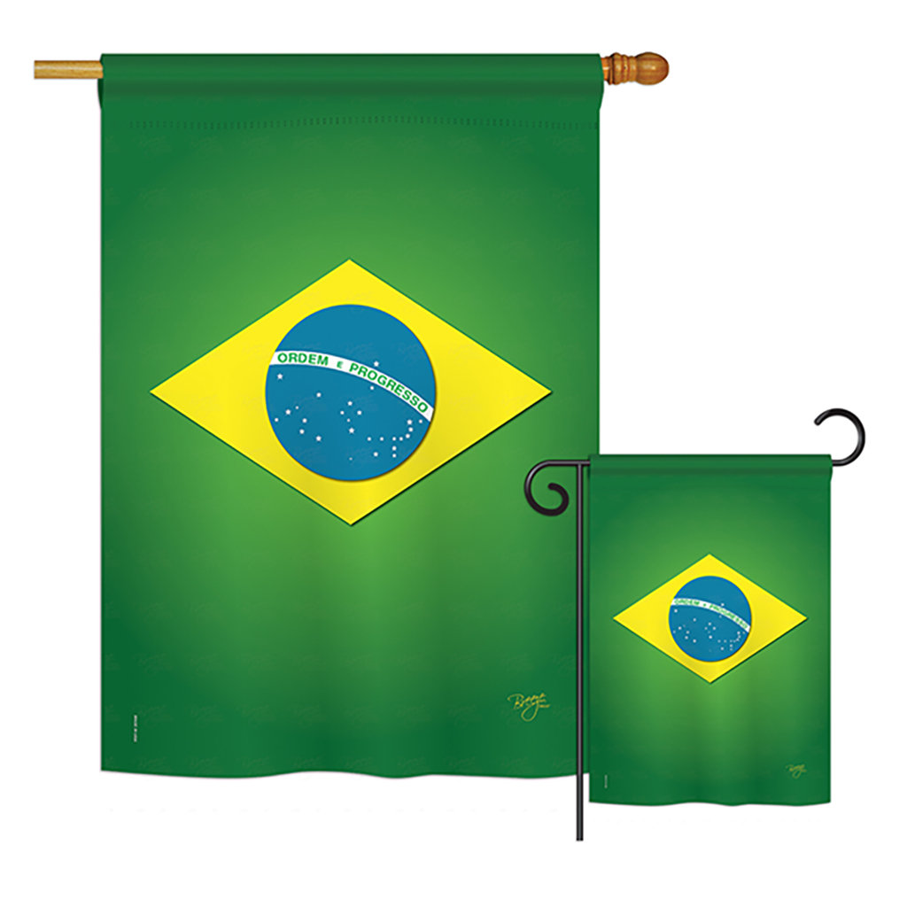 Breeze Decor Brazil of the World Nationality Impressions Decorative ...