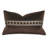 Eastern Accents Uma Diamond Border Decorative Pillow In Brown | Wayfair