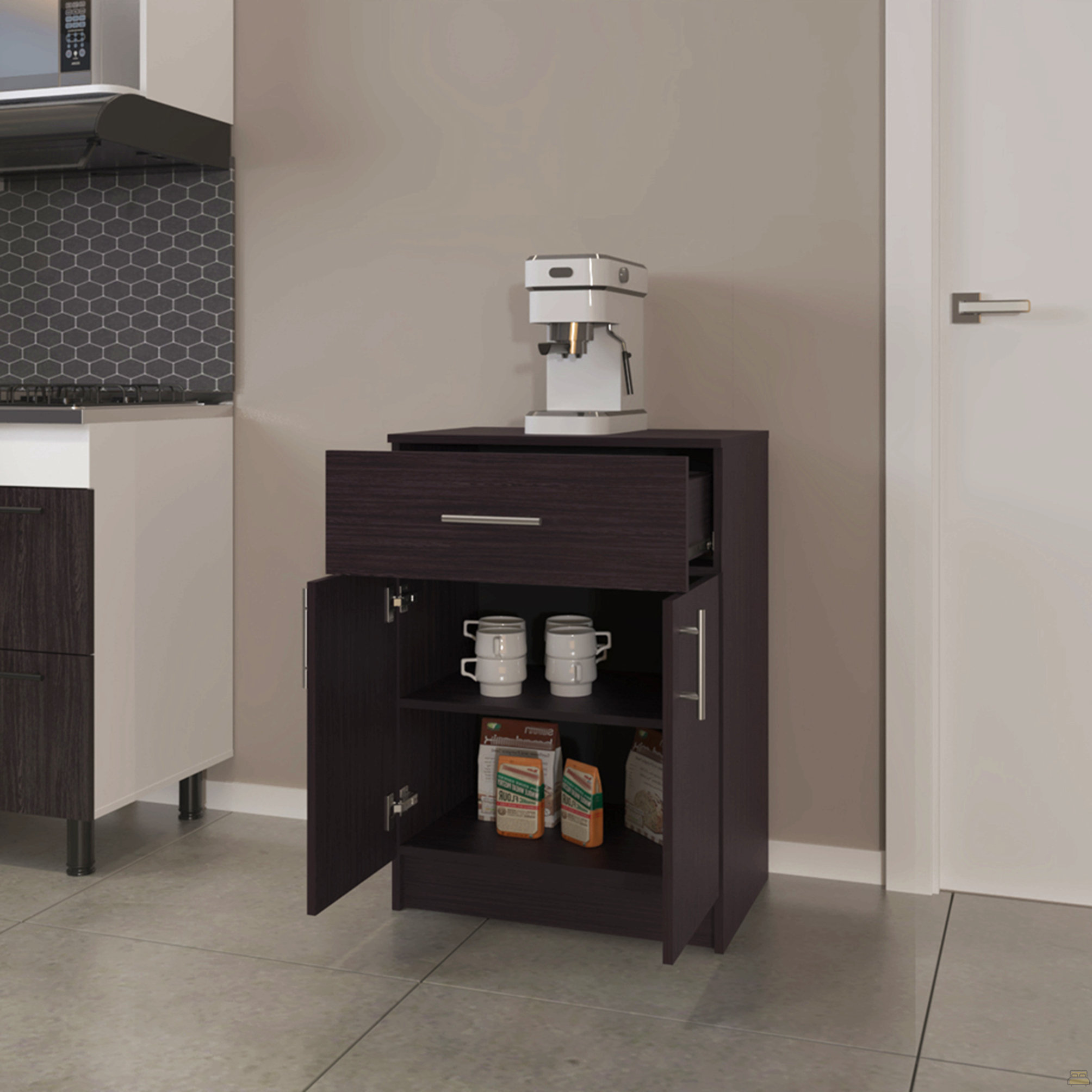 Latitude Run® Coffee Cart Netal | Wayfair