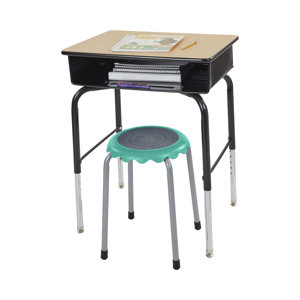 ECR4Kids Daisy Stackable Stool Set, Flexible Seating, 8-Piece | Wayfair