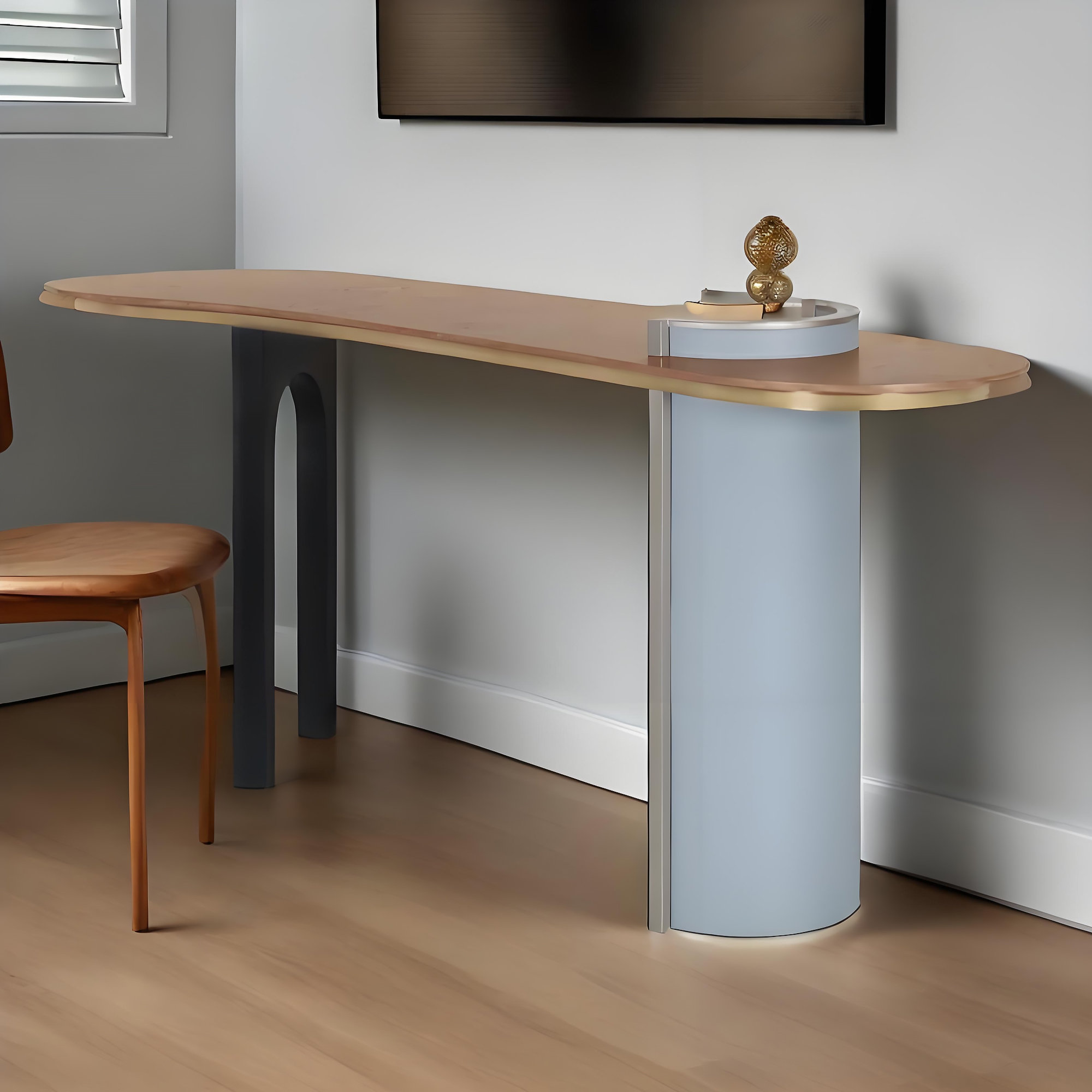 Hokku Designs Modern Minimalist Design Console Table - Wayfair Canada