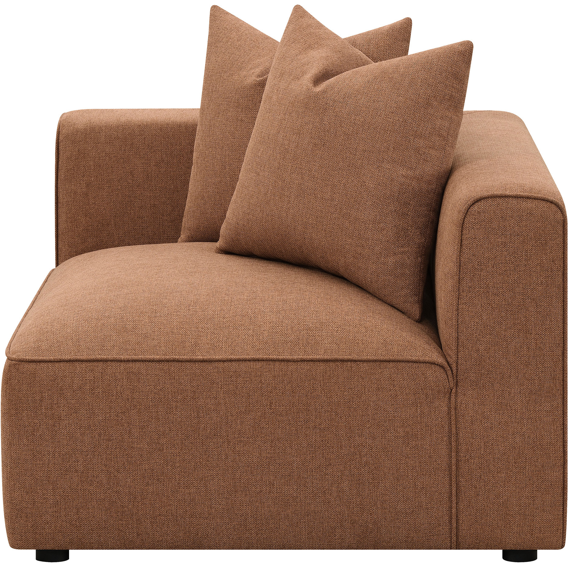 Hokku Designs Upholstered L - Shaped Sectional For Primary Living Space ...