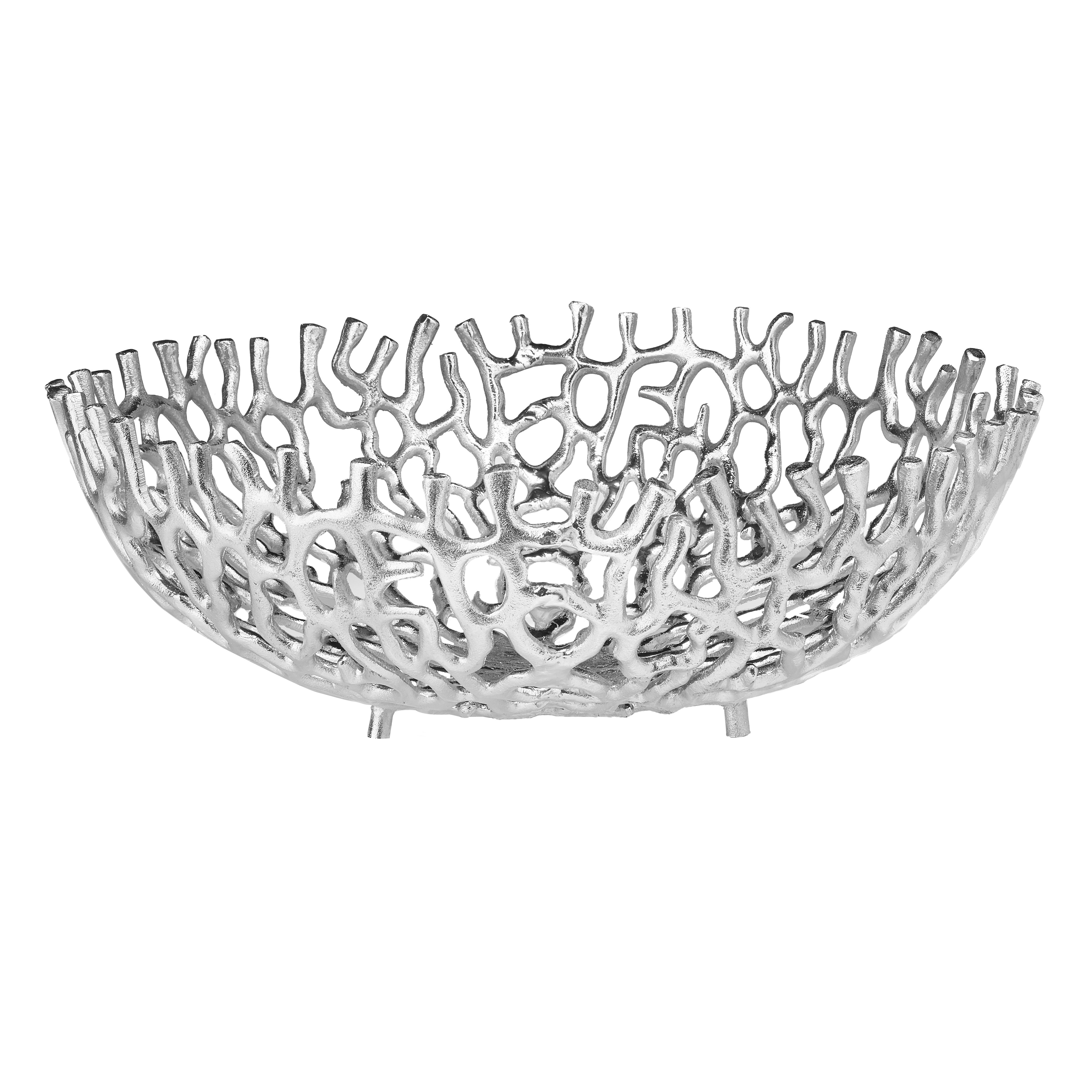 Everly Quinn Klimek Round Contemporary Glam Decorative Plate & Reviews ...