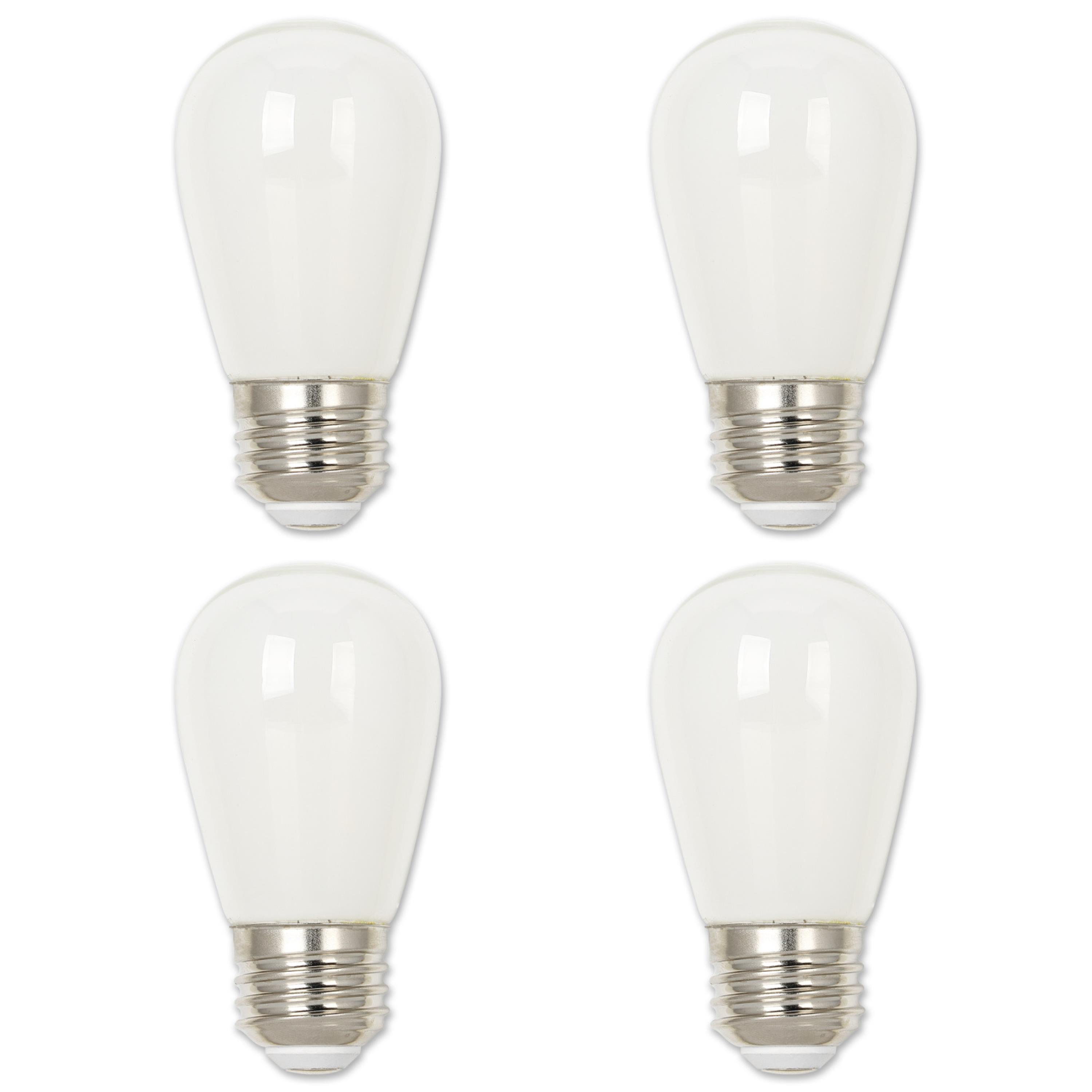 Westinghouse Lighting 1-Watt (15-Watt Equivalent) Frosted S14 Filament ...