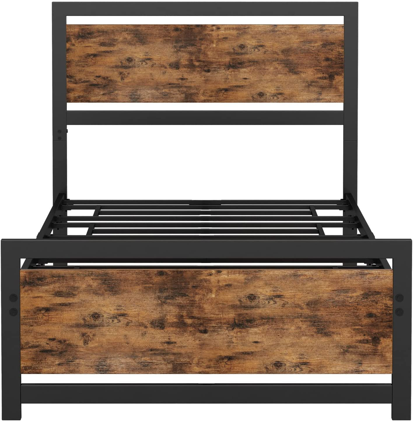 17 Stories Queen Bed Frame With Headboard And Footboard, Strong 4 U ...