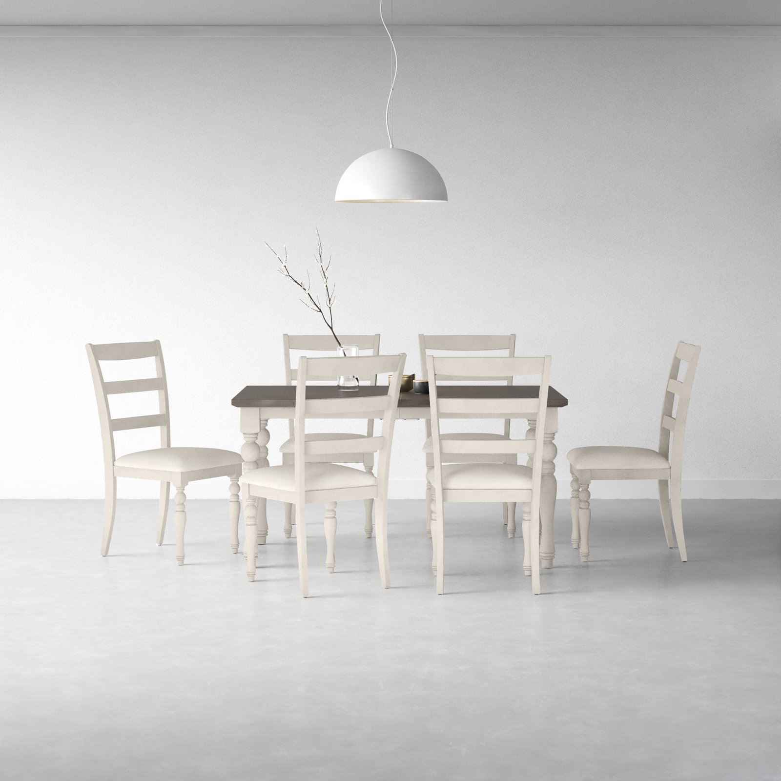 Laurel Foundry Modern Farmhouse® Marcelle 6 - Person Dining Set ...