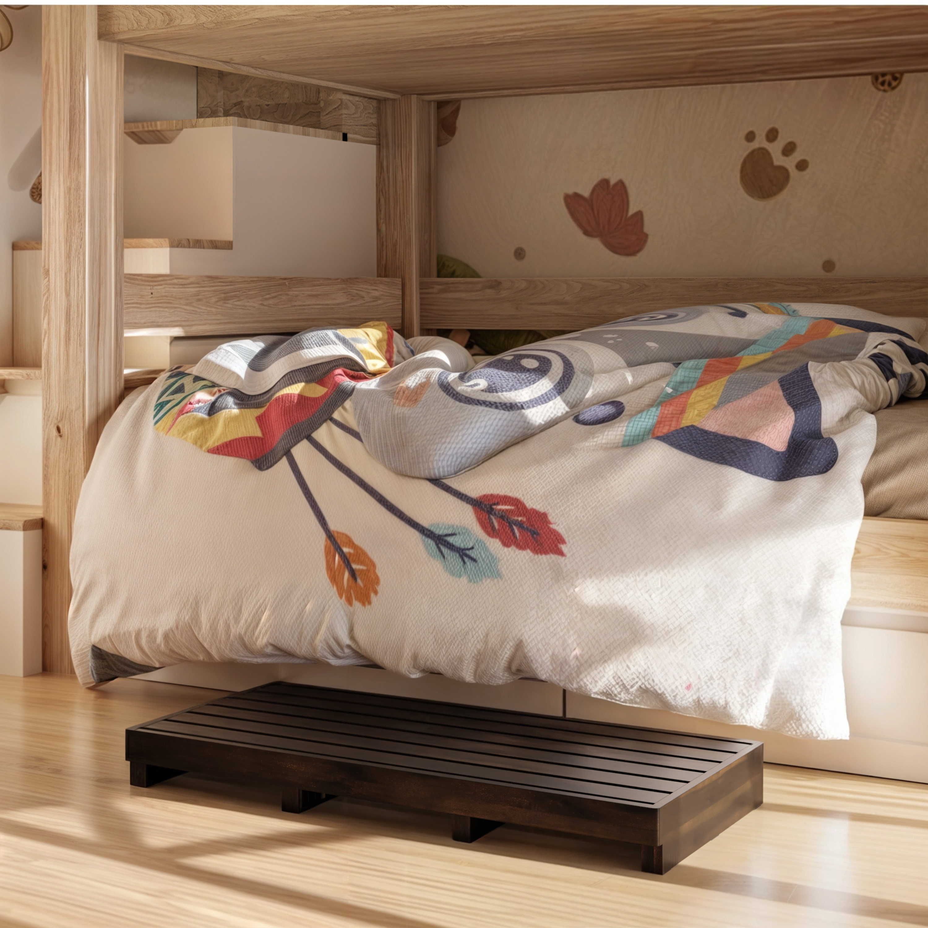 WFX Utility™ One Step Stool For Elderly (35" Length) -High Riser Step ...