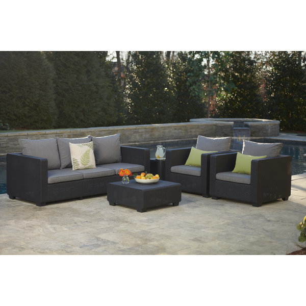 Keter Salta 5 Seat Lounge Set | Wayfair.co.uk
