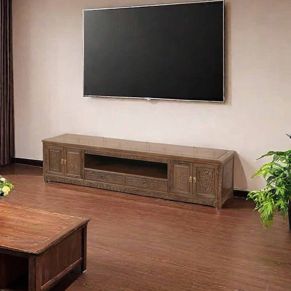 moonlight design Chinese classic solid wood TV cabinet - Wayfair Canada