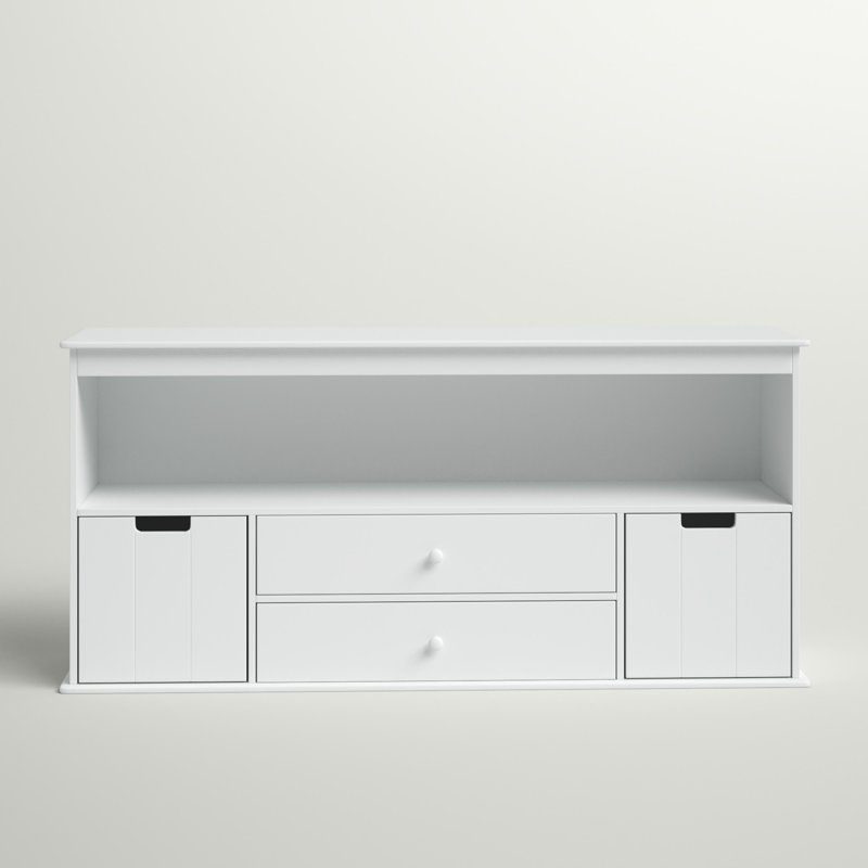 Latitude Run® Abdinajib Solid Wood TV Stand for TVs up to 58" & Reviews ...