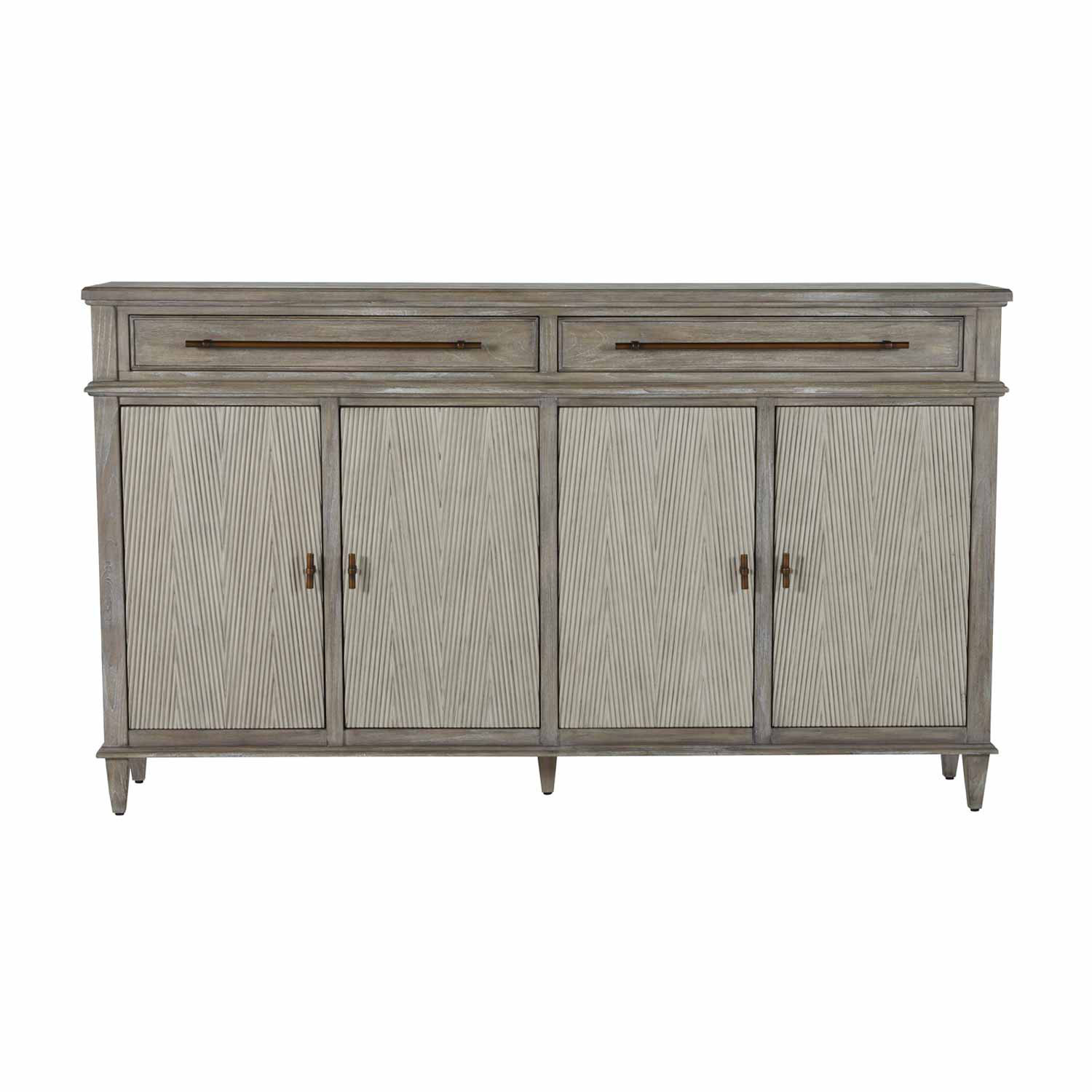 Gabby Isaac 75" Wide 2 Drawer Mindi Solid Wood Sideboard | Perigold