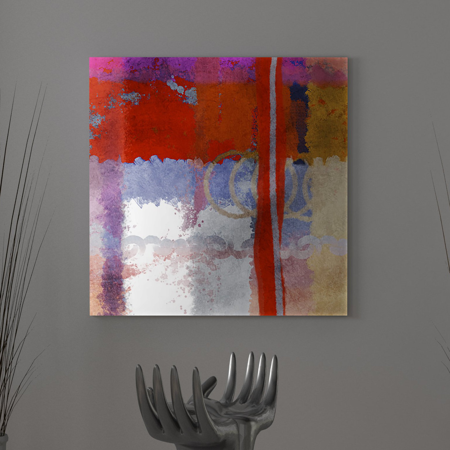 Orren Ellis Clear Logical - Wrapped Canvas Painting Print | Wayfair