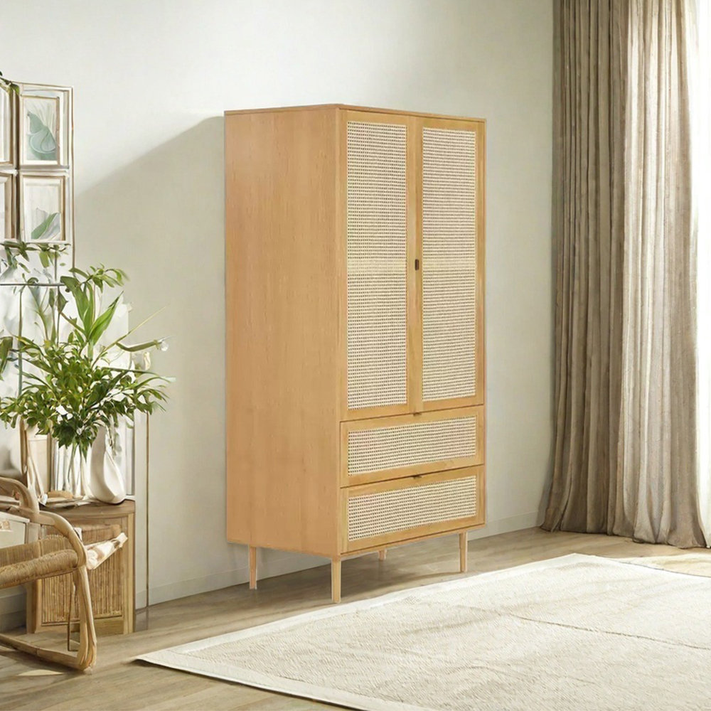 Parttlion European style modern simple wardrobe | Wayfair