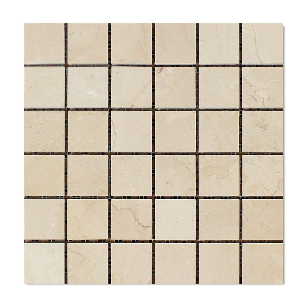 Stone & Tile Shoppe, Inc. Marble Grid Mosaic Wall & Floor Tile | Perigold