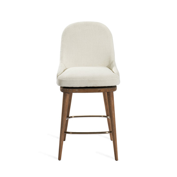 Interlude Harper Swivel 26" Counter Stool | Wayfair