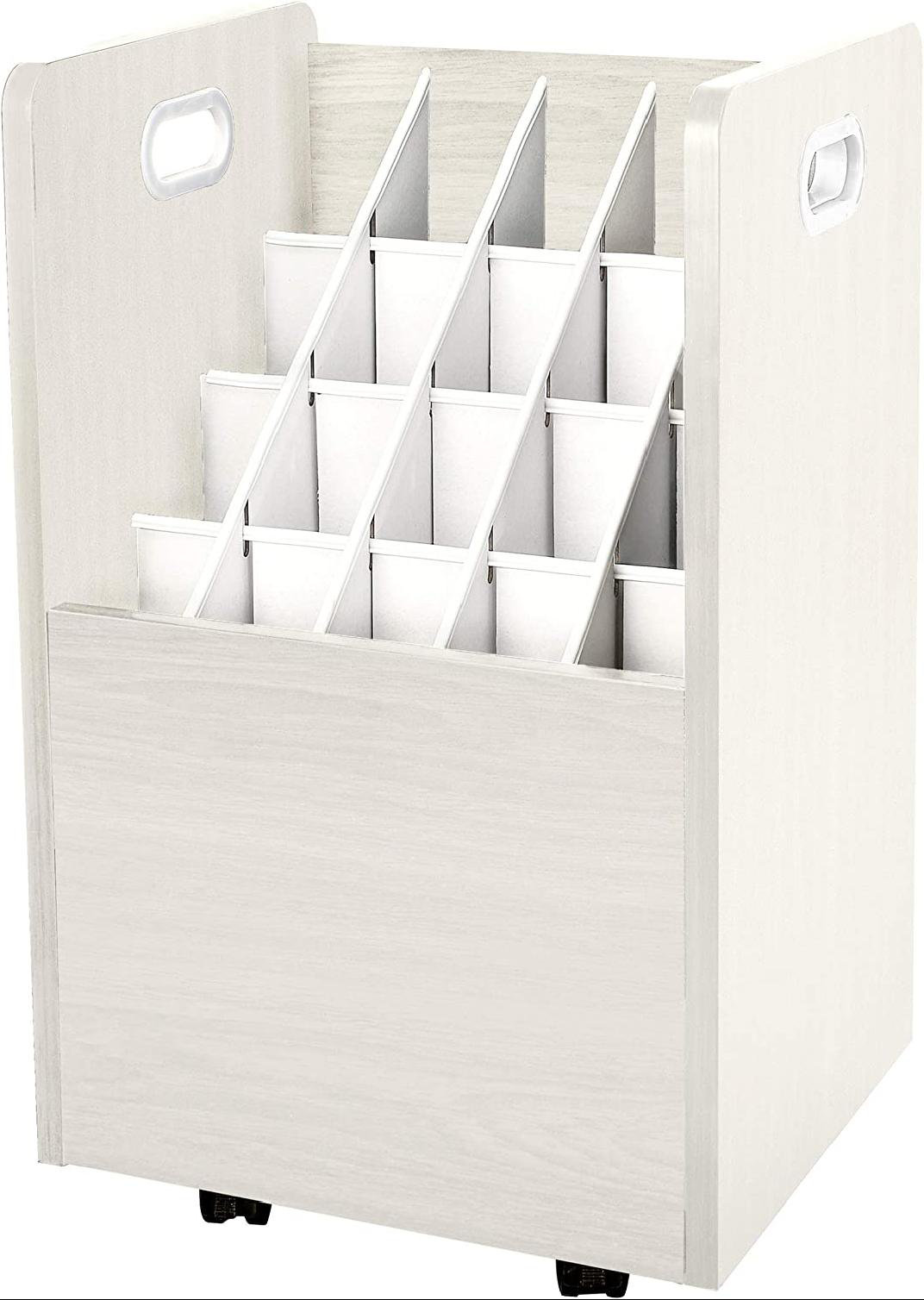 Paracity Mobile Blueprint Roll File Cart | Wayfair