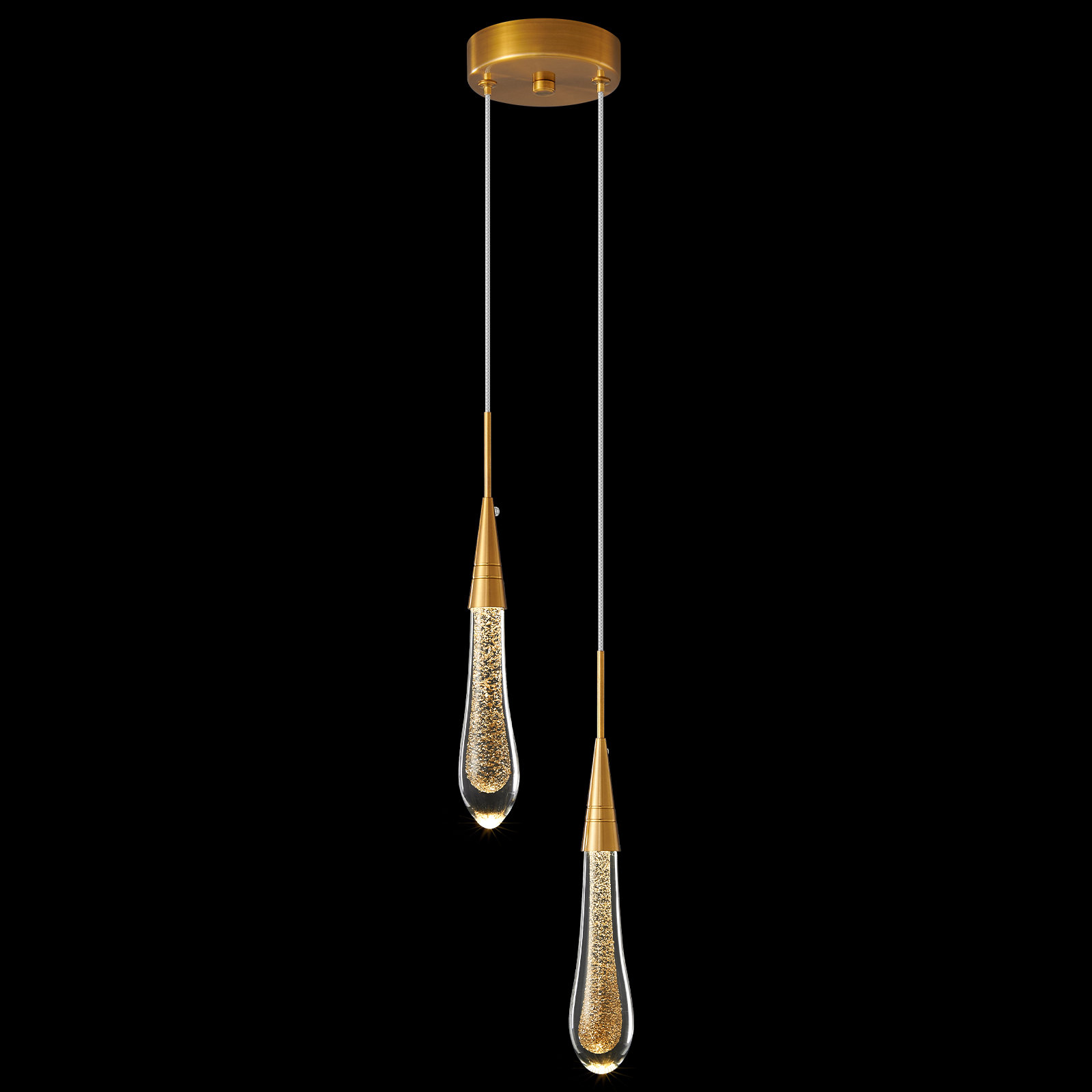 Mercer41 Pendant Lights Kitchen Light Fixtures Dimmable LED Modern ...