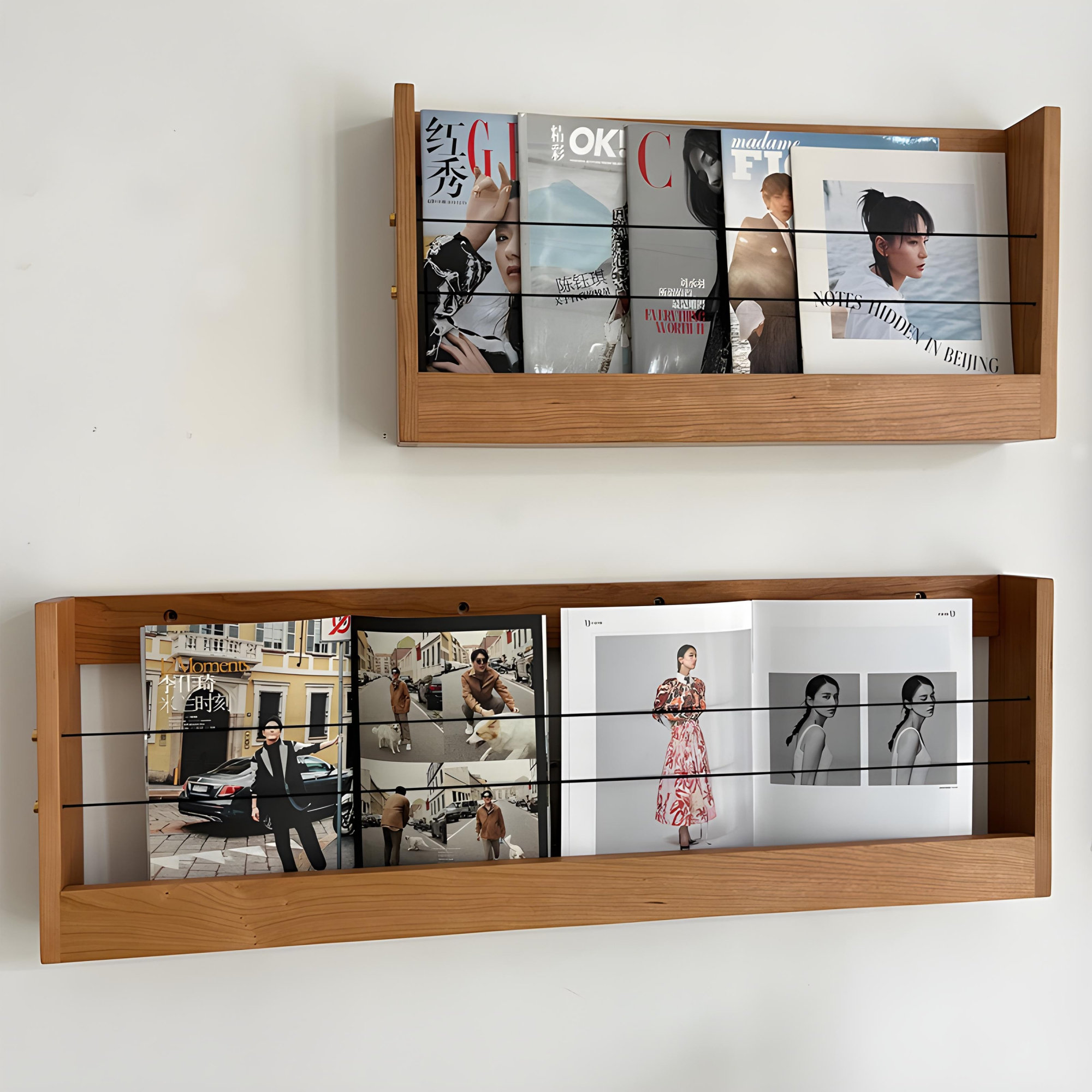 Corrigan Studio® Wall Mounted Shelves, Wall Mounted Storage Shelves ...