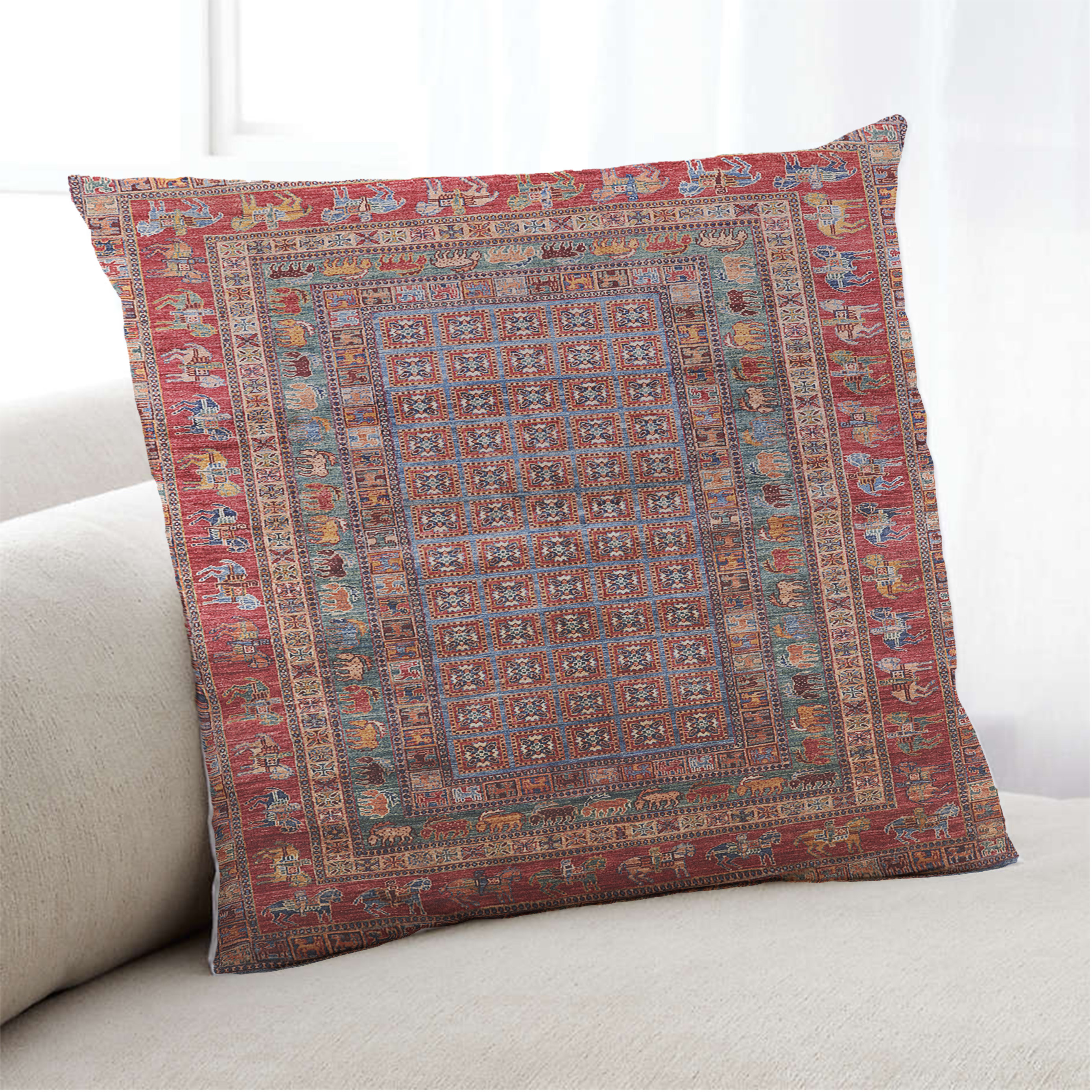 Rug Tycoon Mid-Century Urban Outdoor Square Pillow Cover & Insert | Wayfair