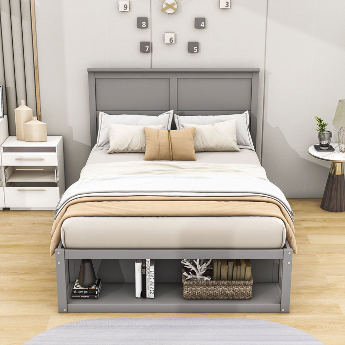Red Barrel Studio® Full / Double Storage Platform Bed | Wayfair