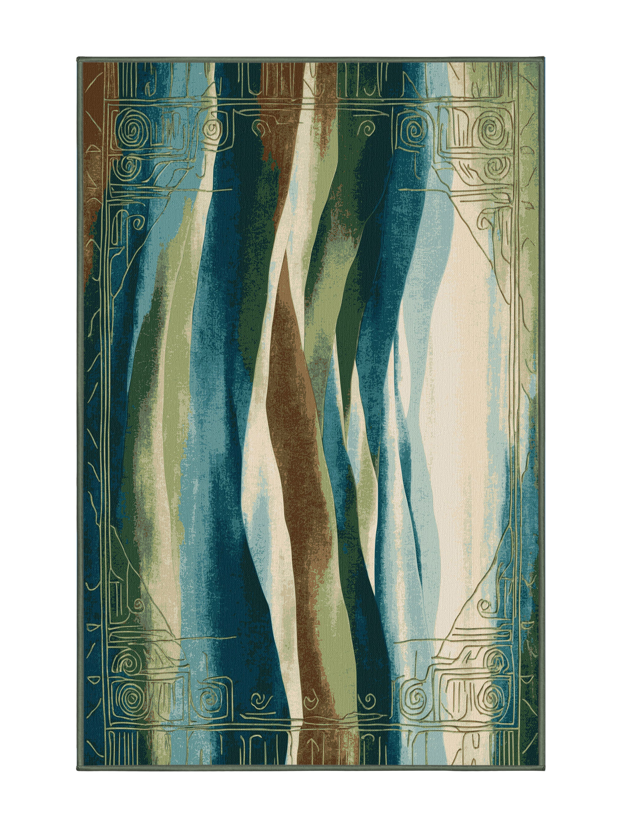 Orren Ellis Stellar Tapestry Rug | Wayfair