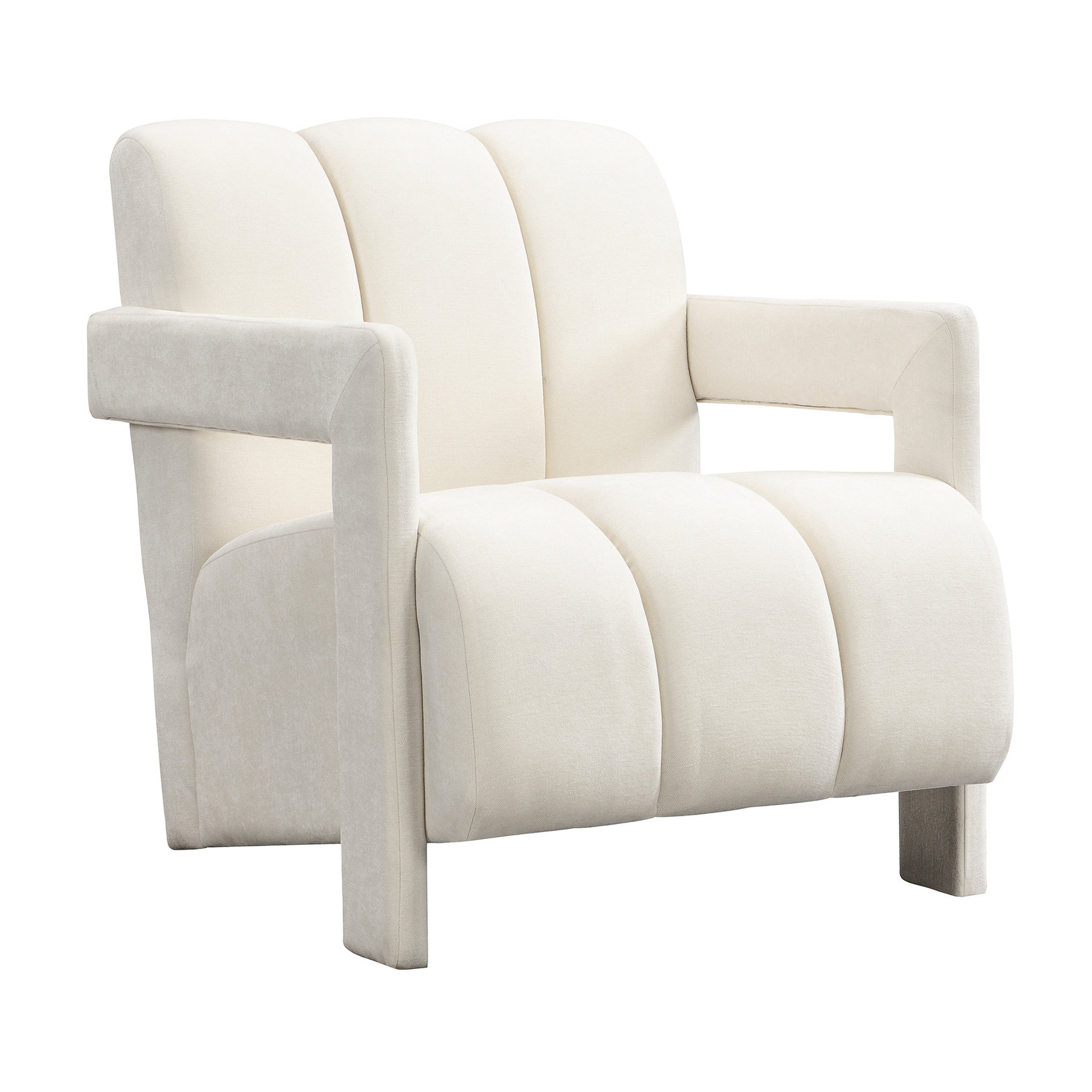 Orren Ellis Modern Armchair For Living Area - 26.3'', , L-shaped ...
