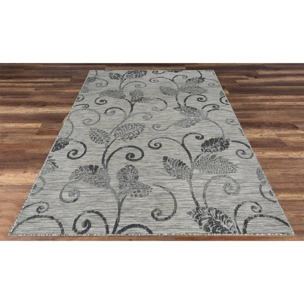 Red Barrel Studio® Kazzandra Floral Rug & Reviews | Wayfair