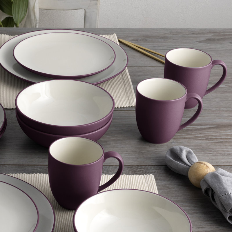 Noritake Colorwave 16-Piece Coupe Dinnerware Set, Service for 4 ...
