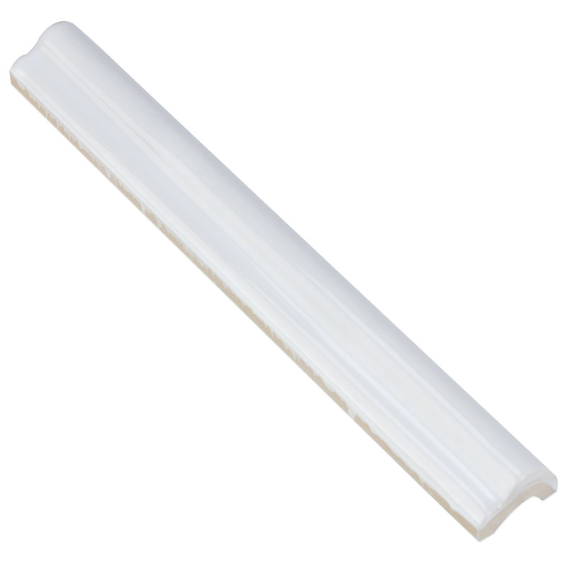 Bond Tile Brookline 10" x 1" Ceramic Quarter Round Wall Tile Trim ...