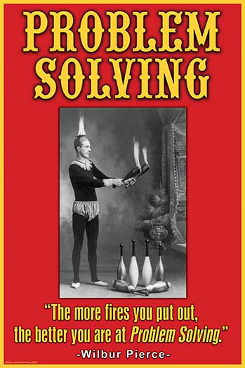 Buyenlarge 'Problem Solving' by Wilbur Pierce Vintage Advertisement ...