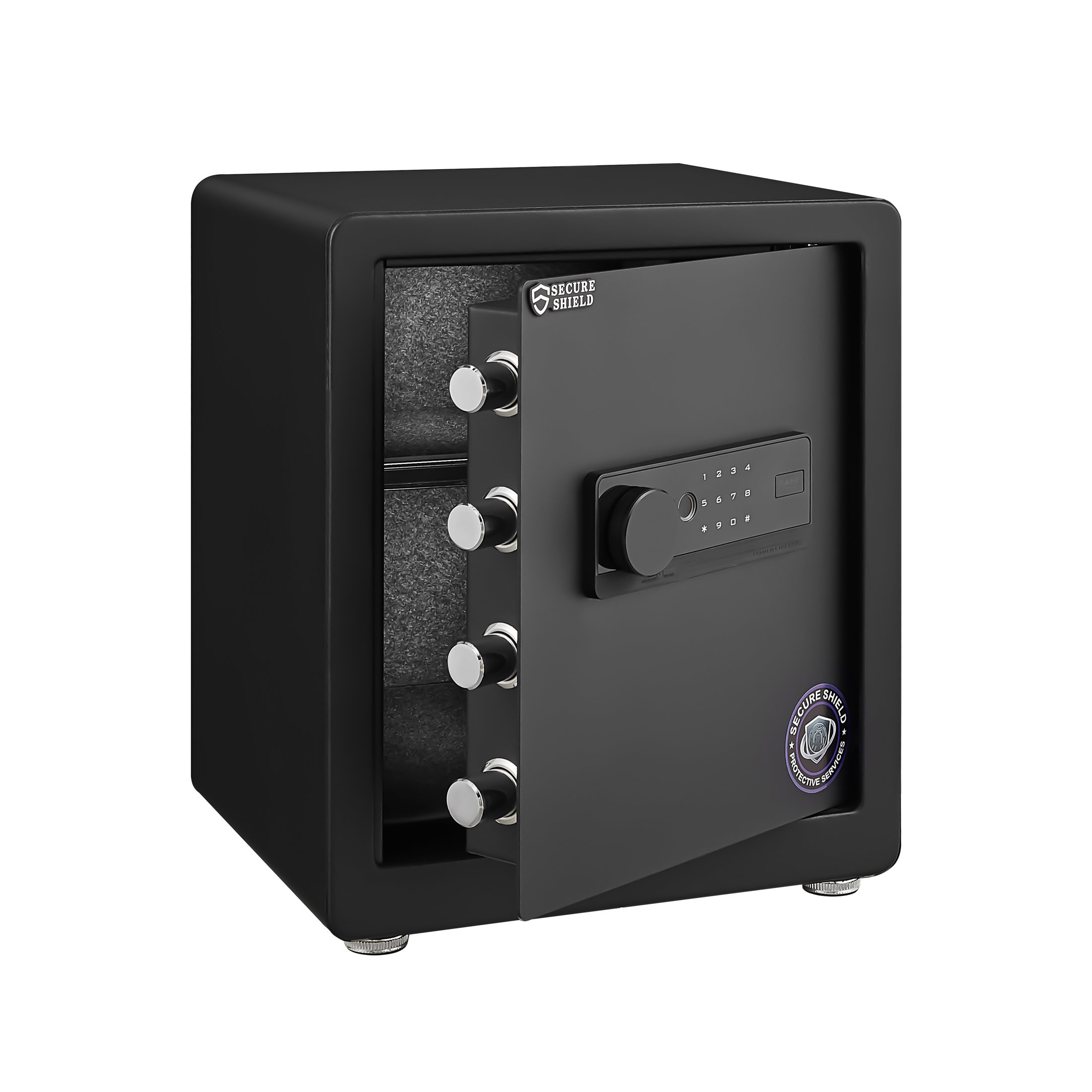 dingdangxiang Steel Security Safe & Lock Box with Electronic Keypad for ...