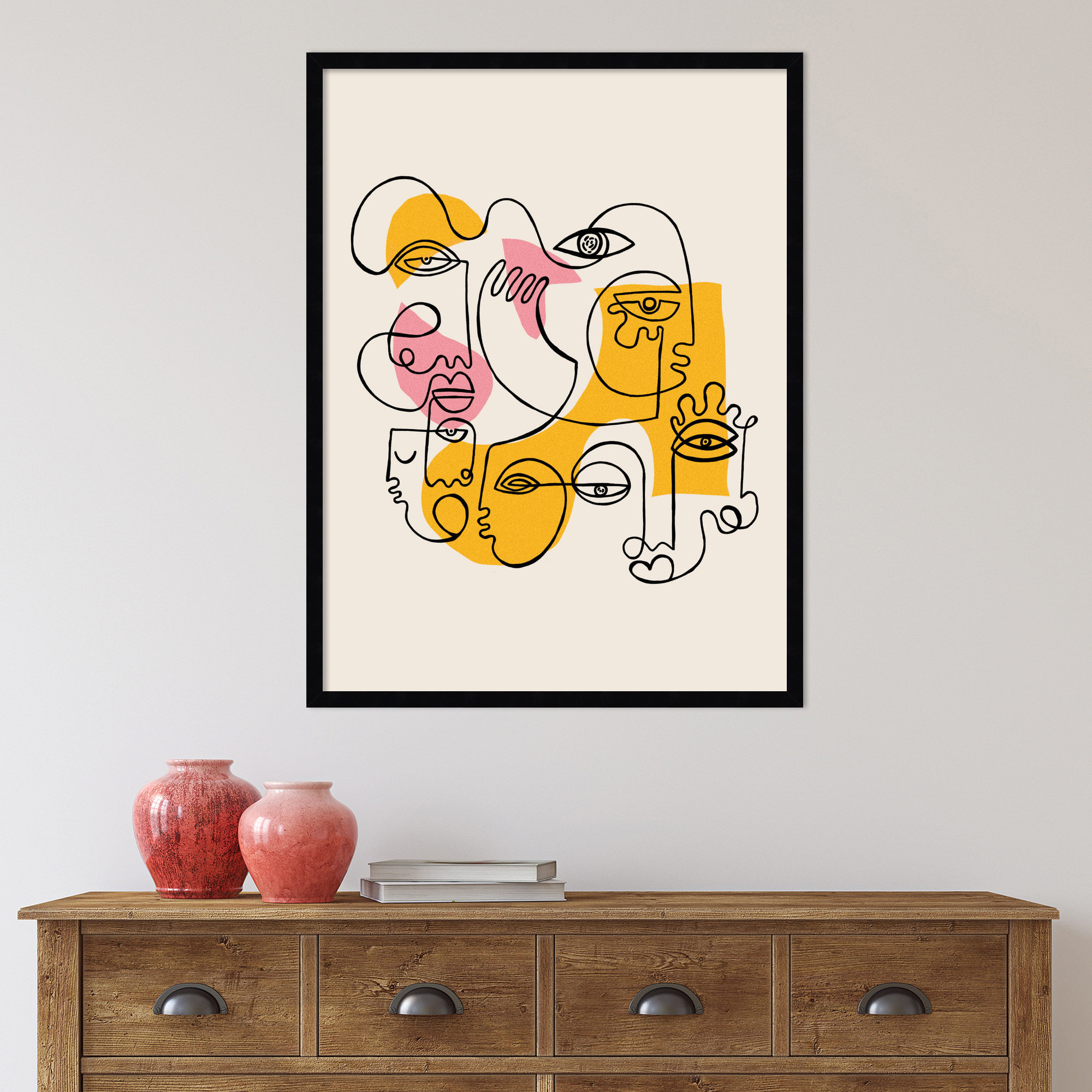 George Oliver New Ways by Shatha Al Dafai - Picture Frame Print | Wayfair