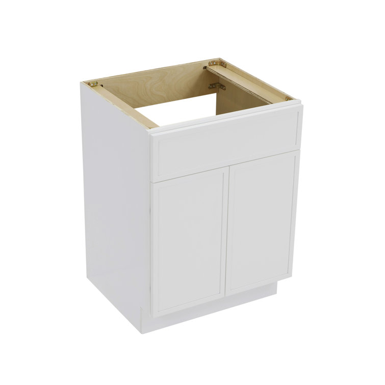 Vanity Art 24" W Birch Plywood Freestanding Single Base Storage Cabinet ...