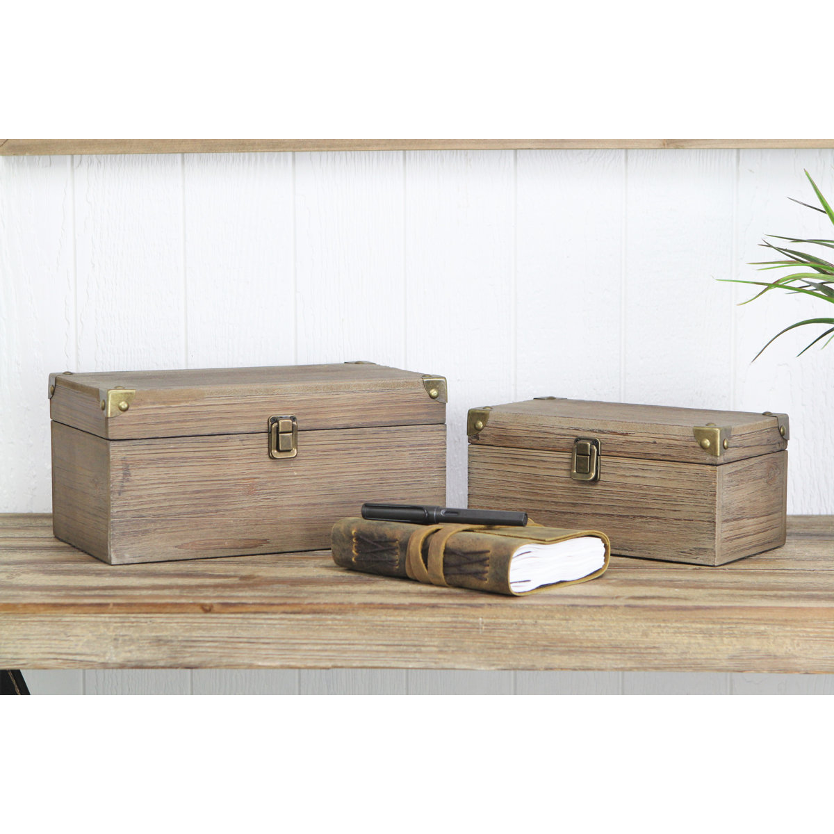 August Grove® 2 Piece Decorative Box Set & Reviews | Wayfair