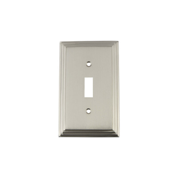 Nostalgic Warehouse Deco 1-Gang Toggle Light Switch Wall Plate ...