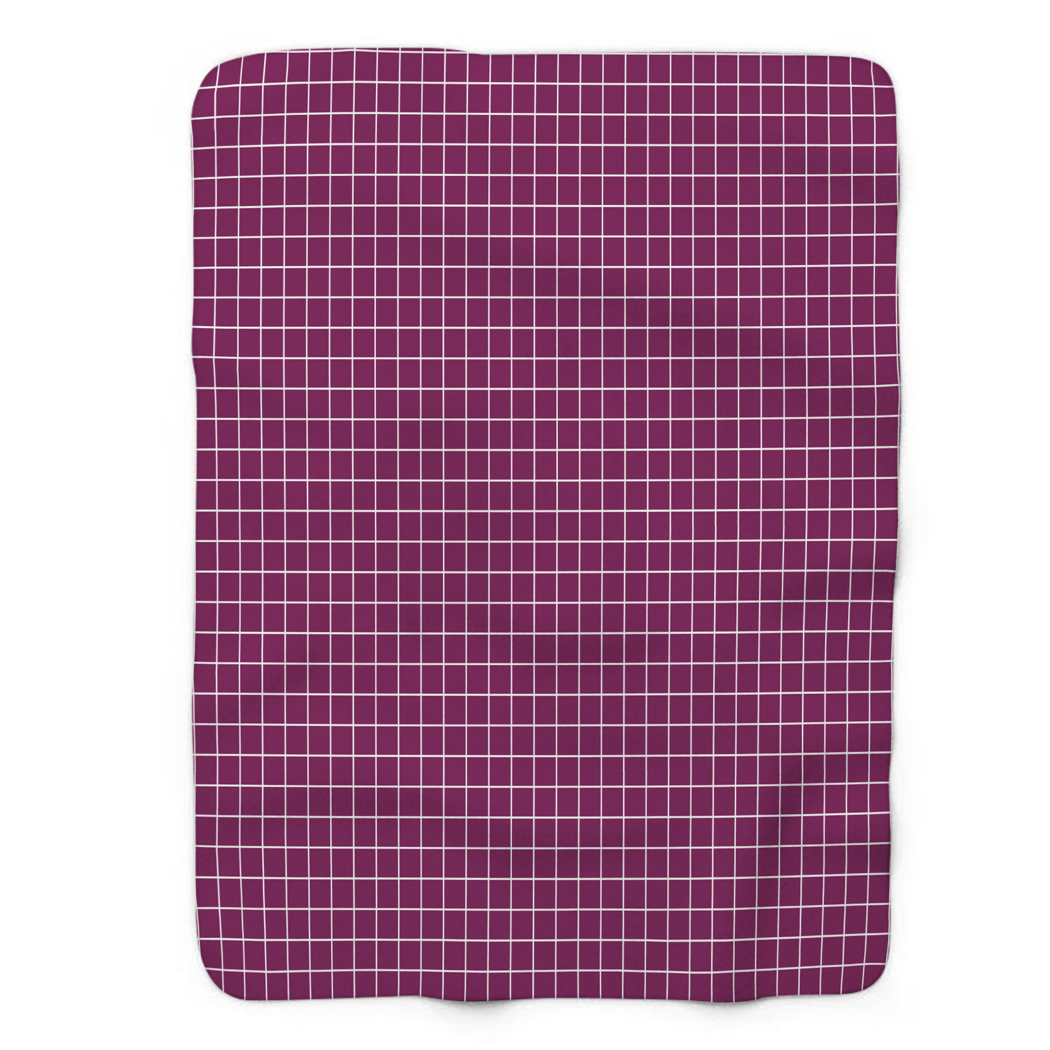 MentionedYou Magenta Striped Pattern - 1 Piece Premium Sherpa Blanket ...