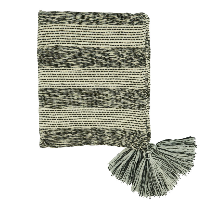 Saro Cotton Throw | Wayfair