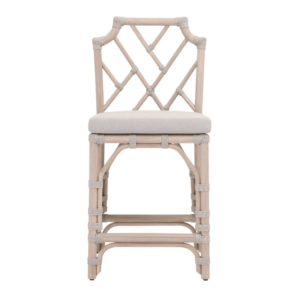 Bayou Breeze Bayview Olefin Fabric Outdoor Counter Stool | Wayfair