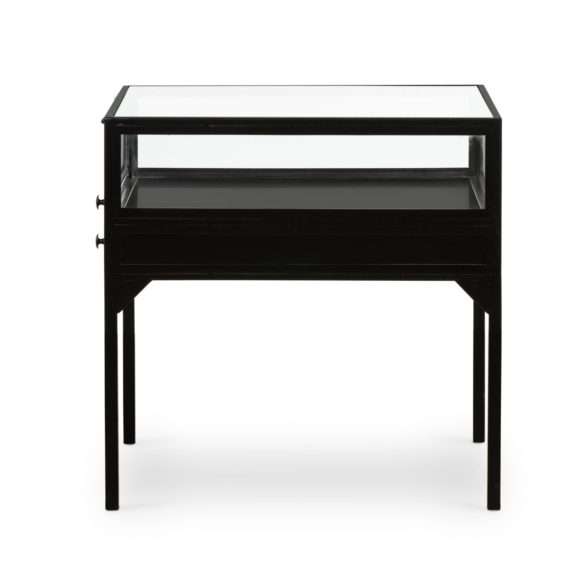 Four Hands Shadow Box End Table & Reviews | Perigold