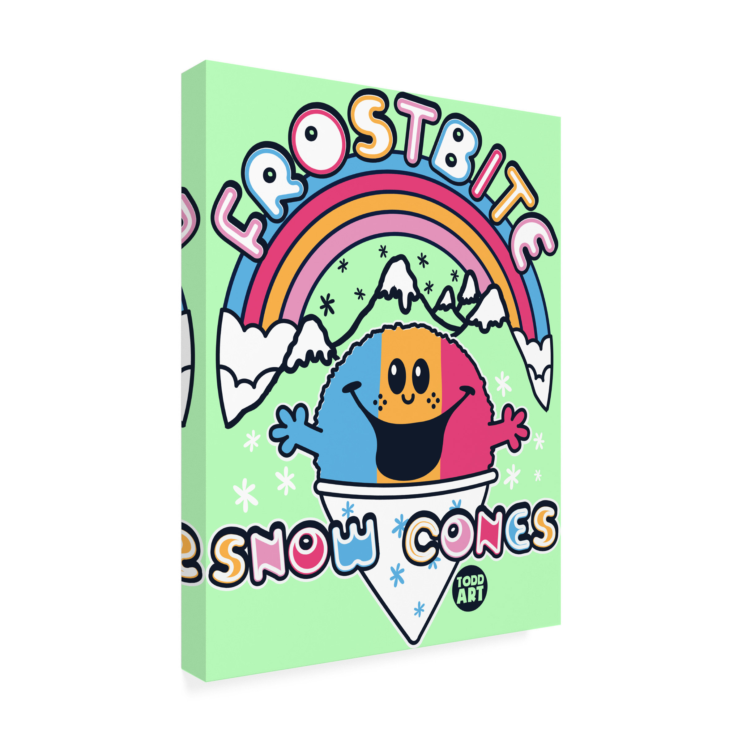 Isabelle & Max™ Toddart Funshine Snow Cones Canvas Art - Wayfair Canada