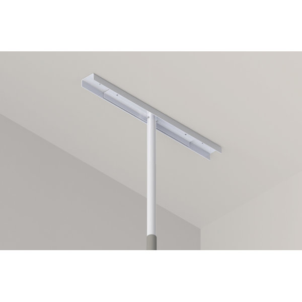 HEALTHCRAFT Ceiling Plate Extender in White, Adjustable to Expand Up To ...