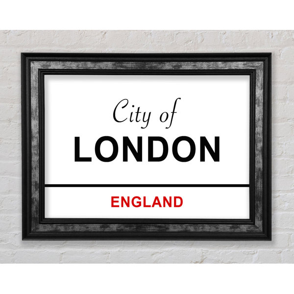Bright Star City Of London Signs - Print | Wayfair.co.uk
