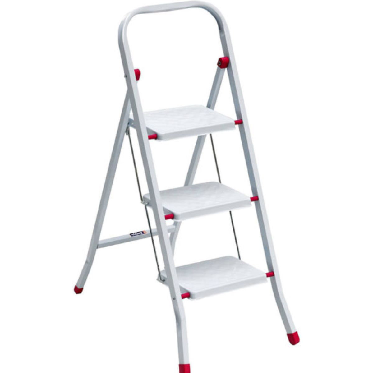WFX Utility™ Cornelie 45'' H 3-Step Plastic Folding Ladder Step Stool ...