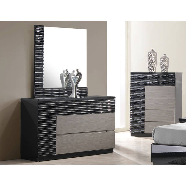 Orren Ellis Toto Upholstered Platform 4 Piece Bedroom Set | Wayfair